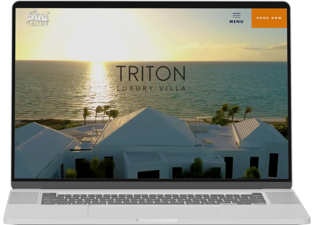 Triton Luxury Villa | Custom Web Application for Luxury Real Estate ...